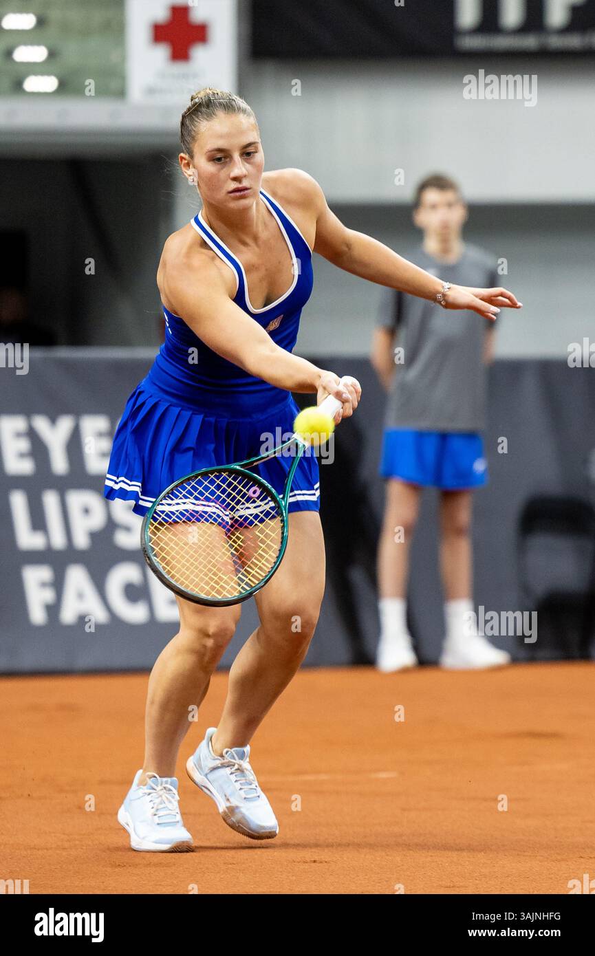 Radom Sports Center, Radom, Poland. 11th Apr, 2025. Billie Jean King ...