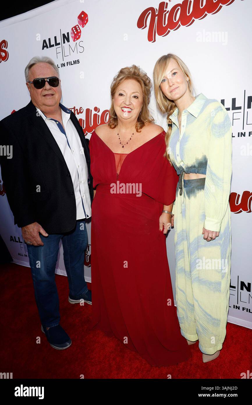 April 10, 2025, Los Angeles, California, USA: John Couch, Michelle ...