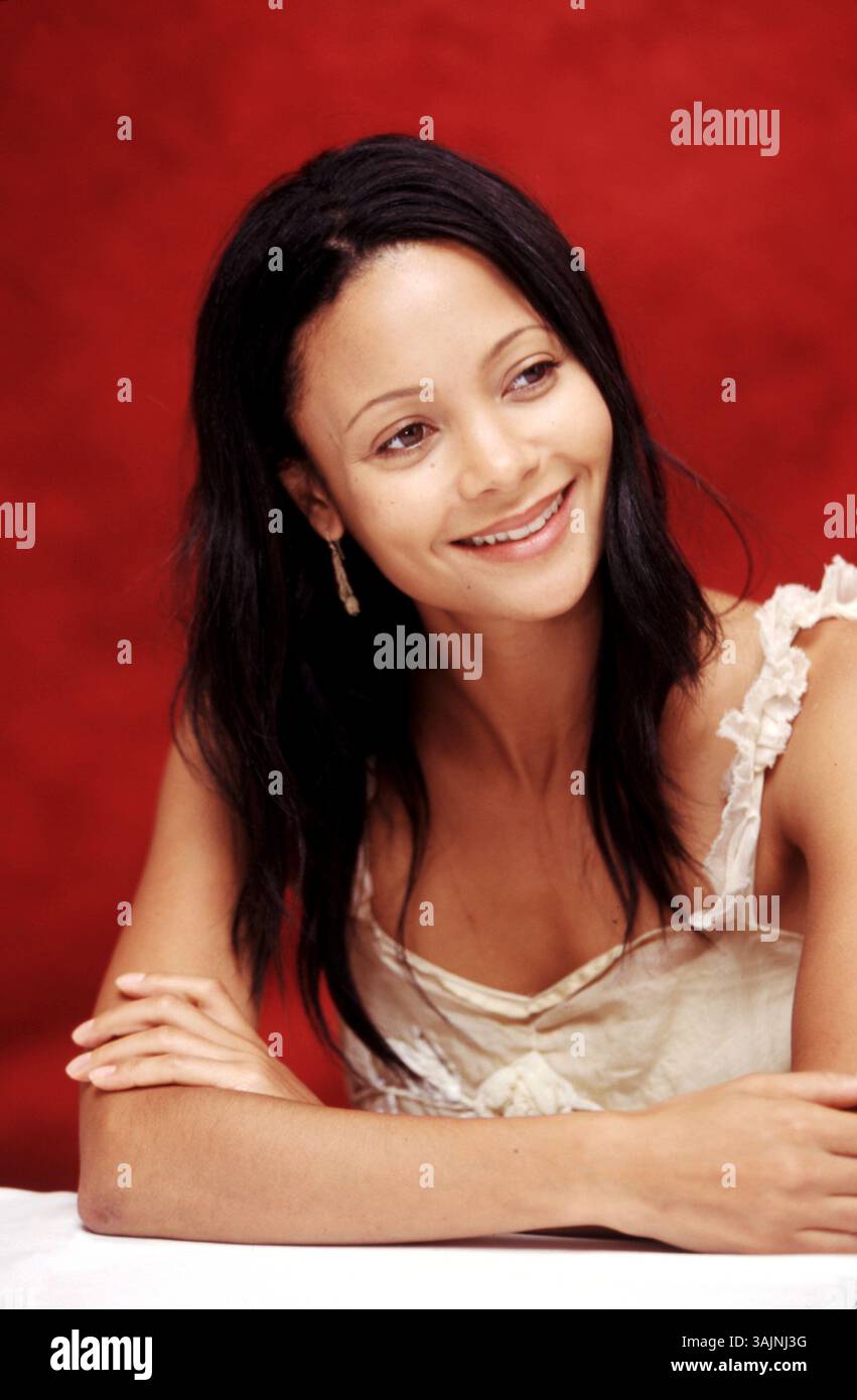 Oct 13, 2002 - Hollywood, California, U.S. - THANDIE NEWTON promotes ...