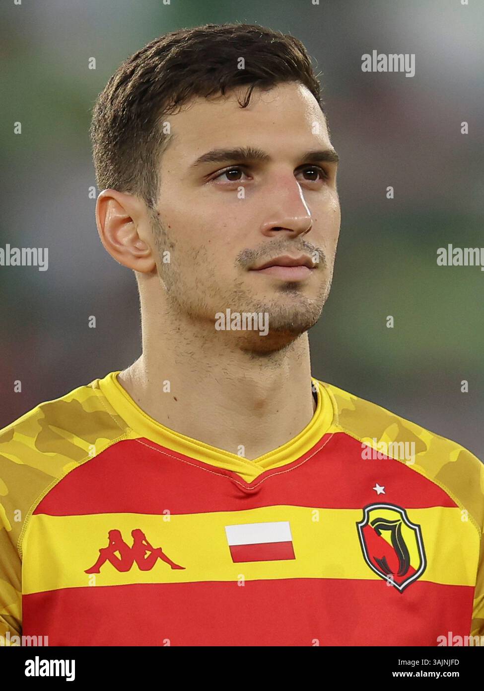 Sevilla, Spain. 10th Apr, 2024. Dusan Stojinovic of Jagiellonia ...