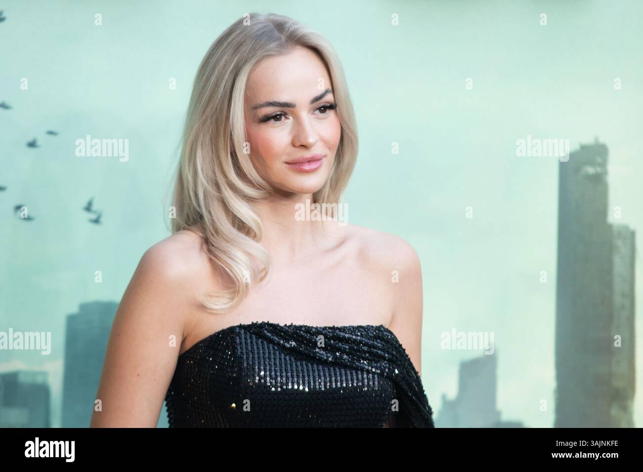 London, United Kingdom. 10th April 2025. Celina Weisner at the premiere ...