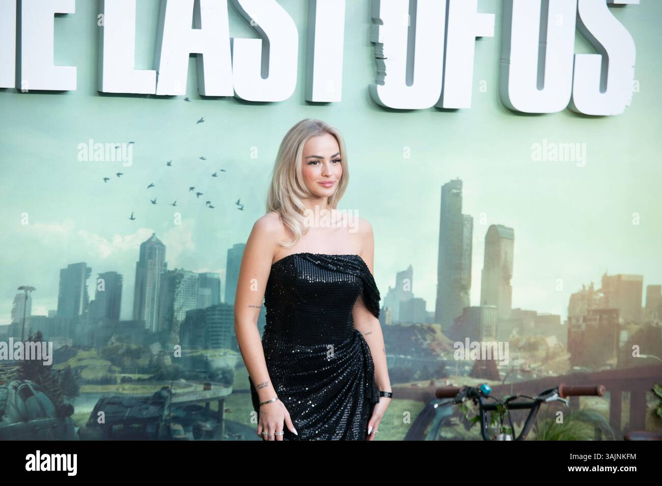 London, United Kingdom. 10th April 2025. Celina Weisner at the premiere ...