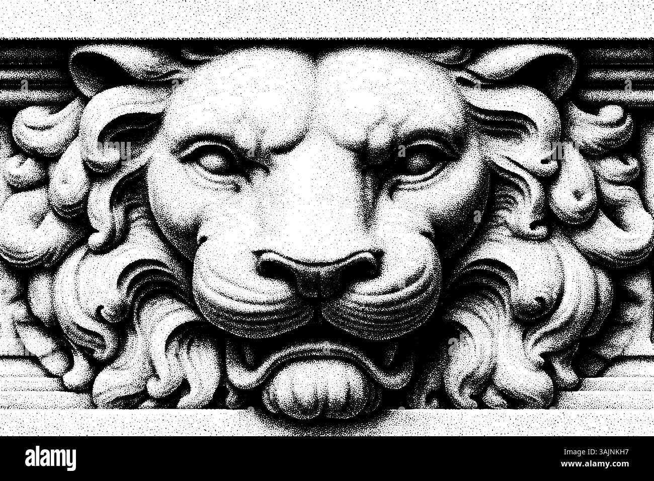 Stylized architectural design features Stock Vector Images - Alamy