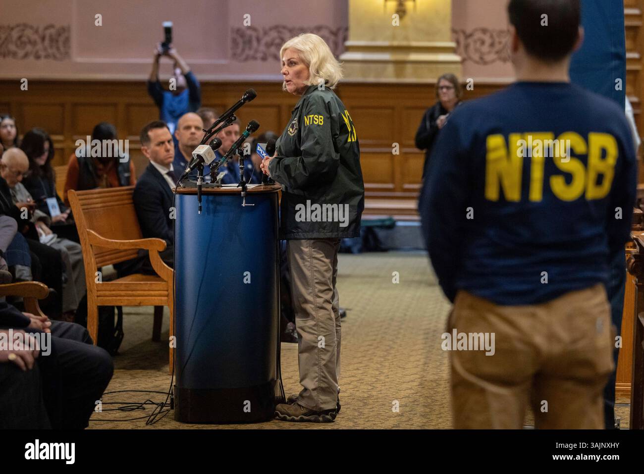 Jennifer Homendy, a chairman of the National Transportation Safety ...