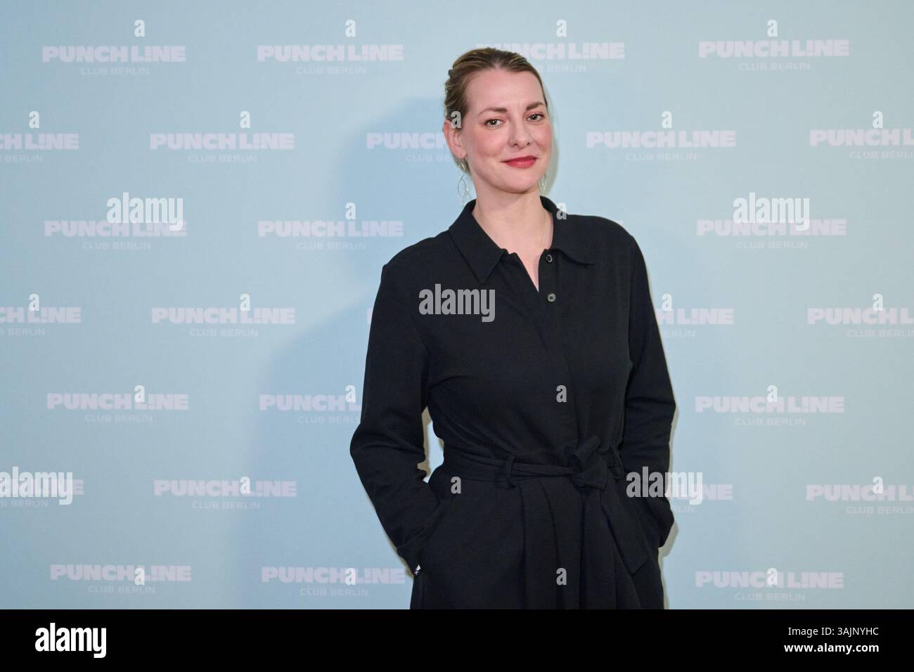 Berlin, Germany. 11th Apr, 2025. Kristina Bogansky, stand-up comedienne ...