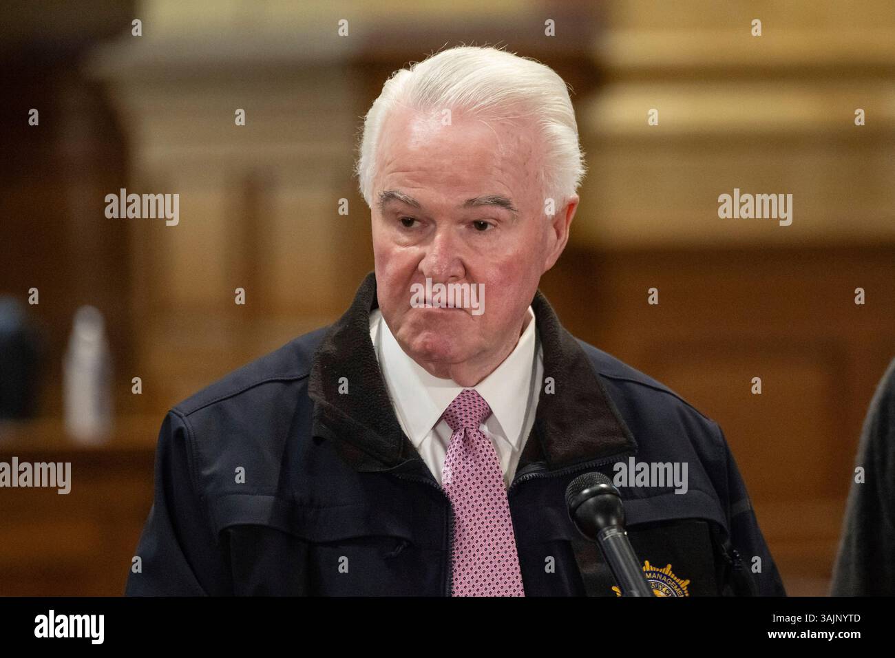 Greg Kierce, director of Jersey City Office of Emergency Management ...