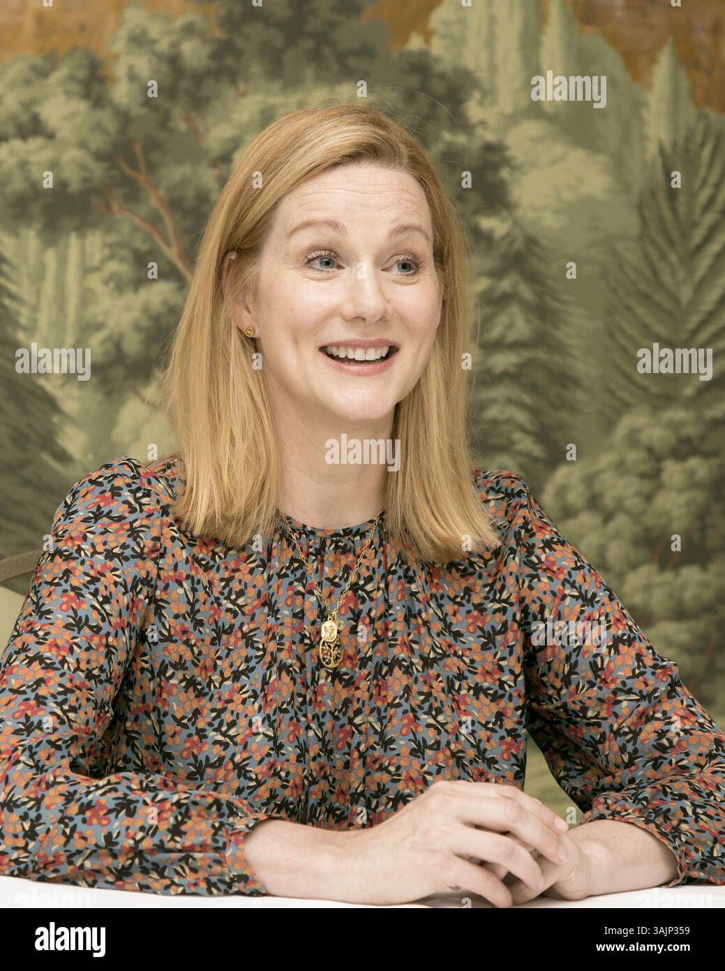 July 14, 2017 - New York, New York, U.S. - LAURA LINNEY promotes 'Ozark ...
