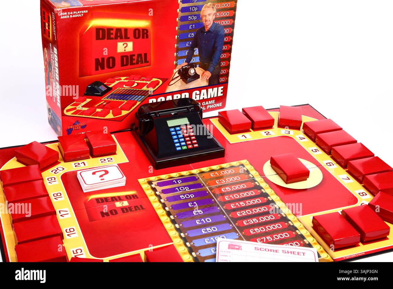 Vintage Drumond park Deal or no Deal board game Stock Photo - Alamy