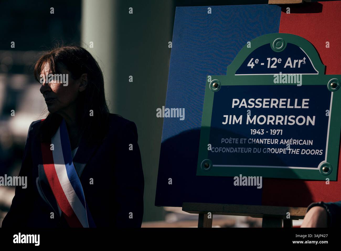 Paris, France. 11th Apr, 2025. Mayor of Paris, Anne Hidalgo Reveals new ...