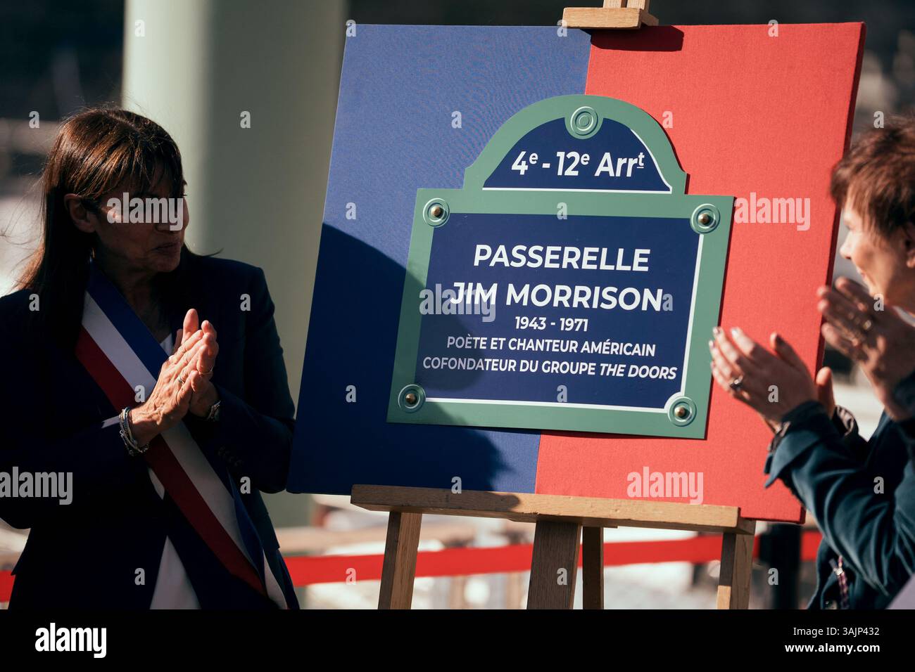 Paris, France. 11th Apr, 2025. Mayor of Paris, Anne Hidalgo Reveals new ...