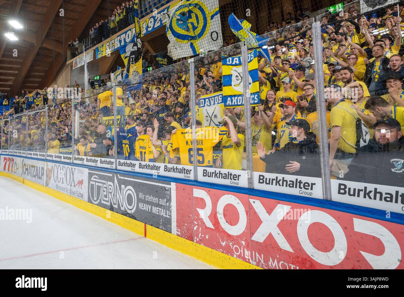 10/04/2025, Davos, zondacrypto-Arena, NL Semifinals: HC Davos - ZSC ...