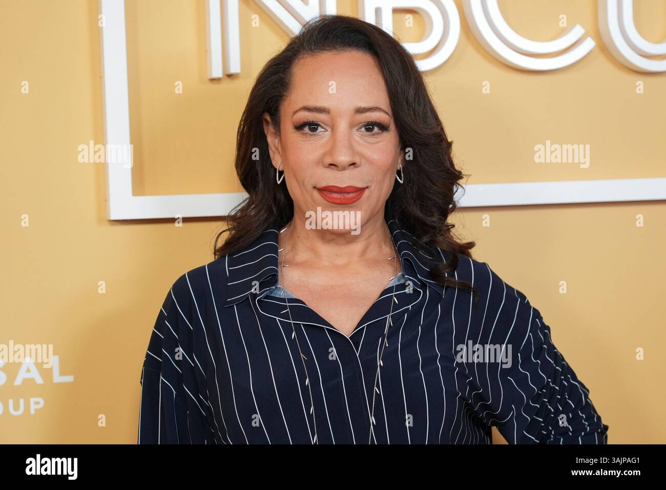 Selenis Leyva arrives at the NBCU Emmy luncheon on Friday, April 11 ...