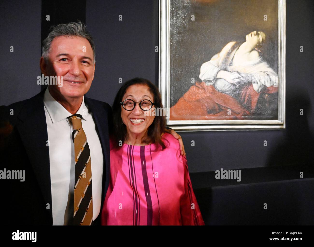 New Delhi, India. 11th Apr, 2025. NEW DELHI, INDIA - APRIL 11: Andrea ...