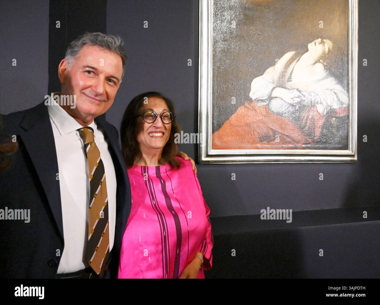 New Delhi, India. 11th Apr, 2025. NEW DELHI, INDIA - APRIL 11: Andrea ...