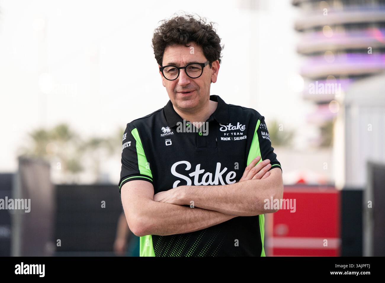 Mattia Binotto (Stake F1 Team Kick Sauber, Geschaeftsfuehrer Audi F1 ...