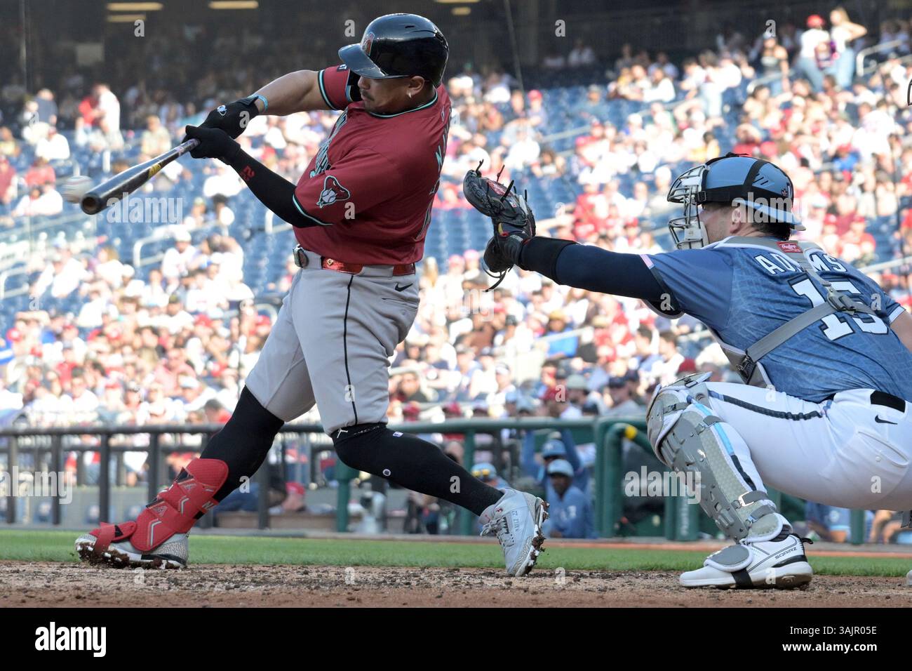 WASHINGTON, DC - APRIL 05: Arizona Diamondbacks first baseman Josh ...