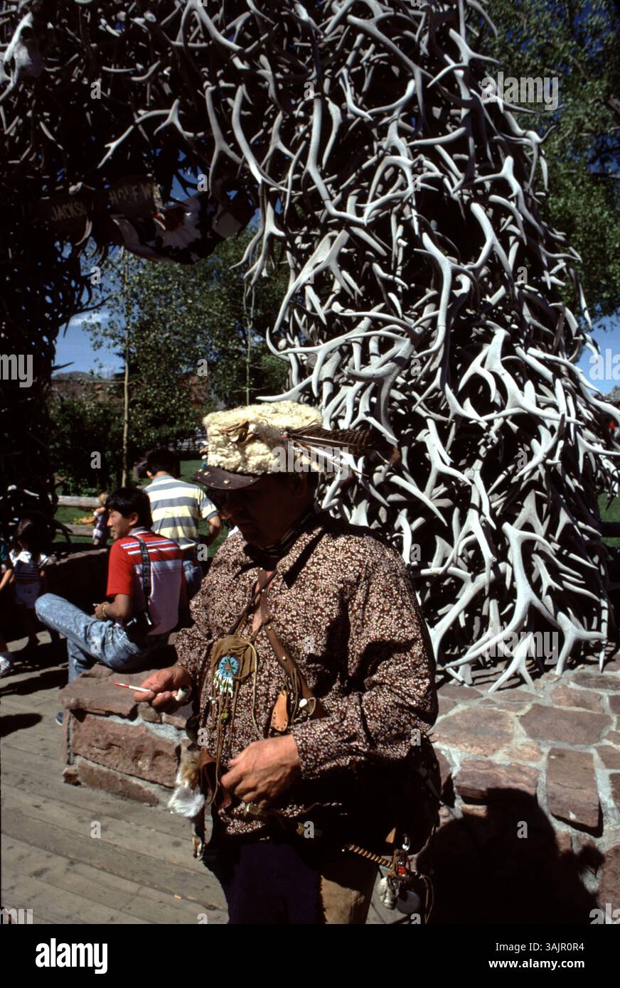 Jackson, WY. USA. June 1988. First arch in 1953. it had no idea it was ...