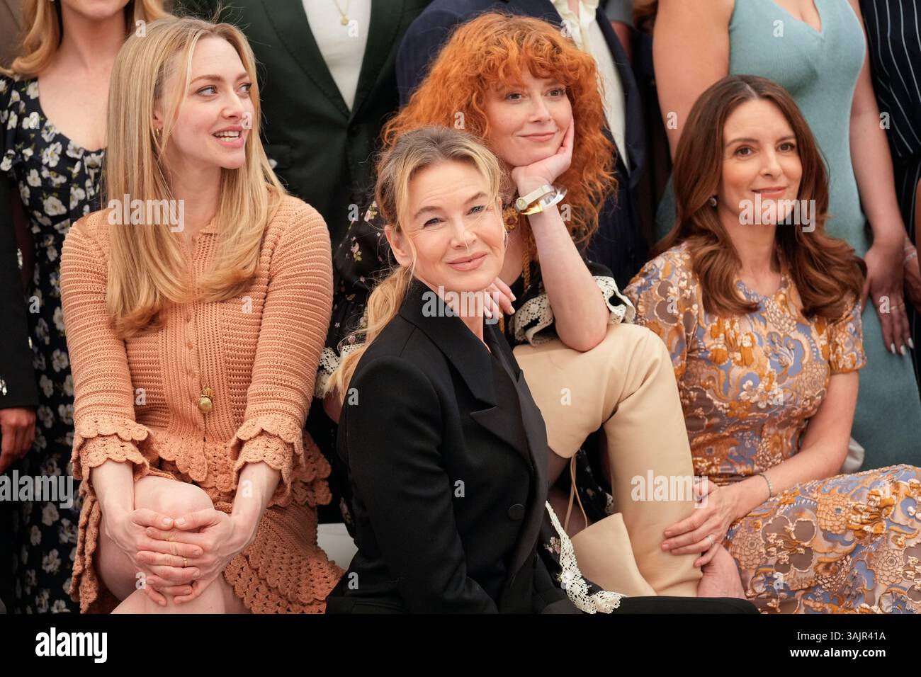 Amanda Seyfried, from left, Renee Zellweger, Natasha Lyonne, and Tina ...