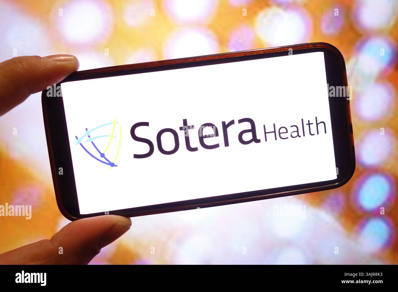 Poland. 7th Apr, 2025. In this photo illustration, the Sotera Health ...