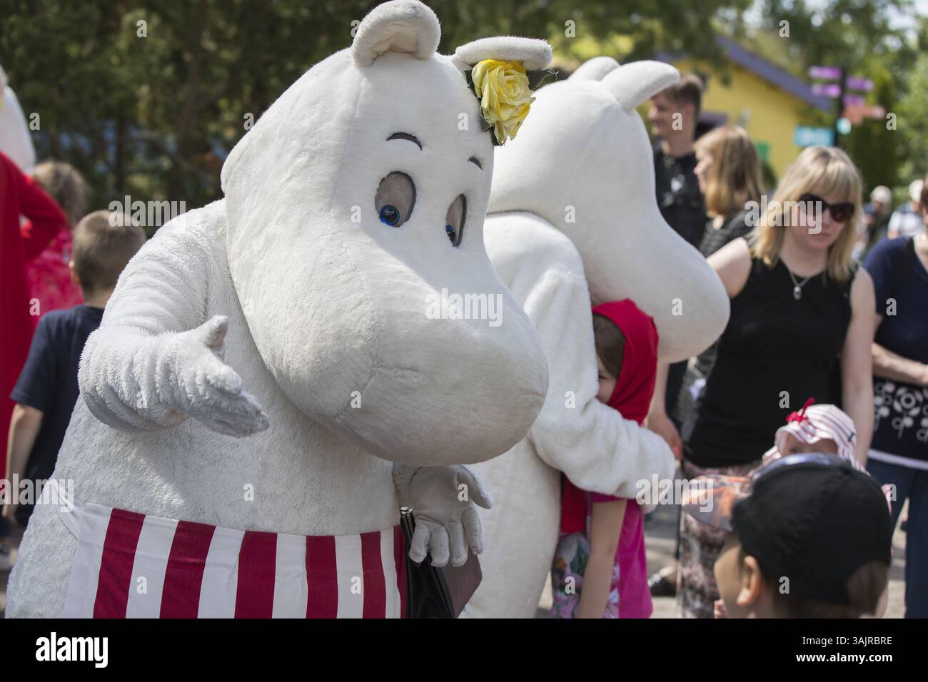 July 3, 2017 - Naantali, Suomi Finland - Moominworld is the Moomin Theme Park especially for ...