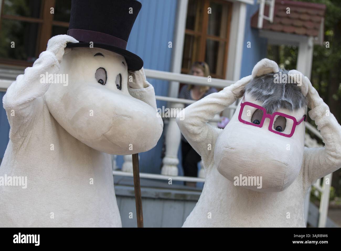 July 3, 2017 - Naantali, Suomi Finland - Moominworld is the Moomin ...