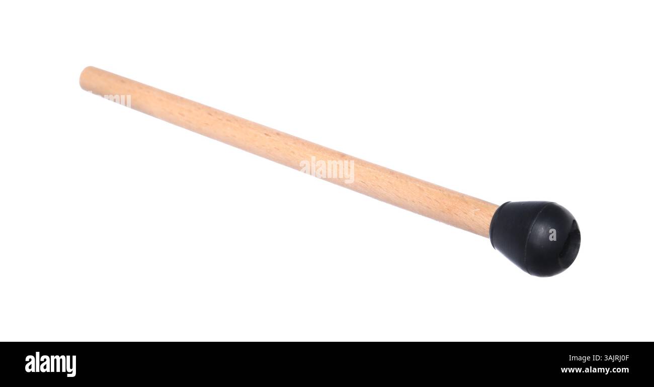 Xylophone mallet isolated on white. Child's musical instrument Stock ...