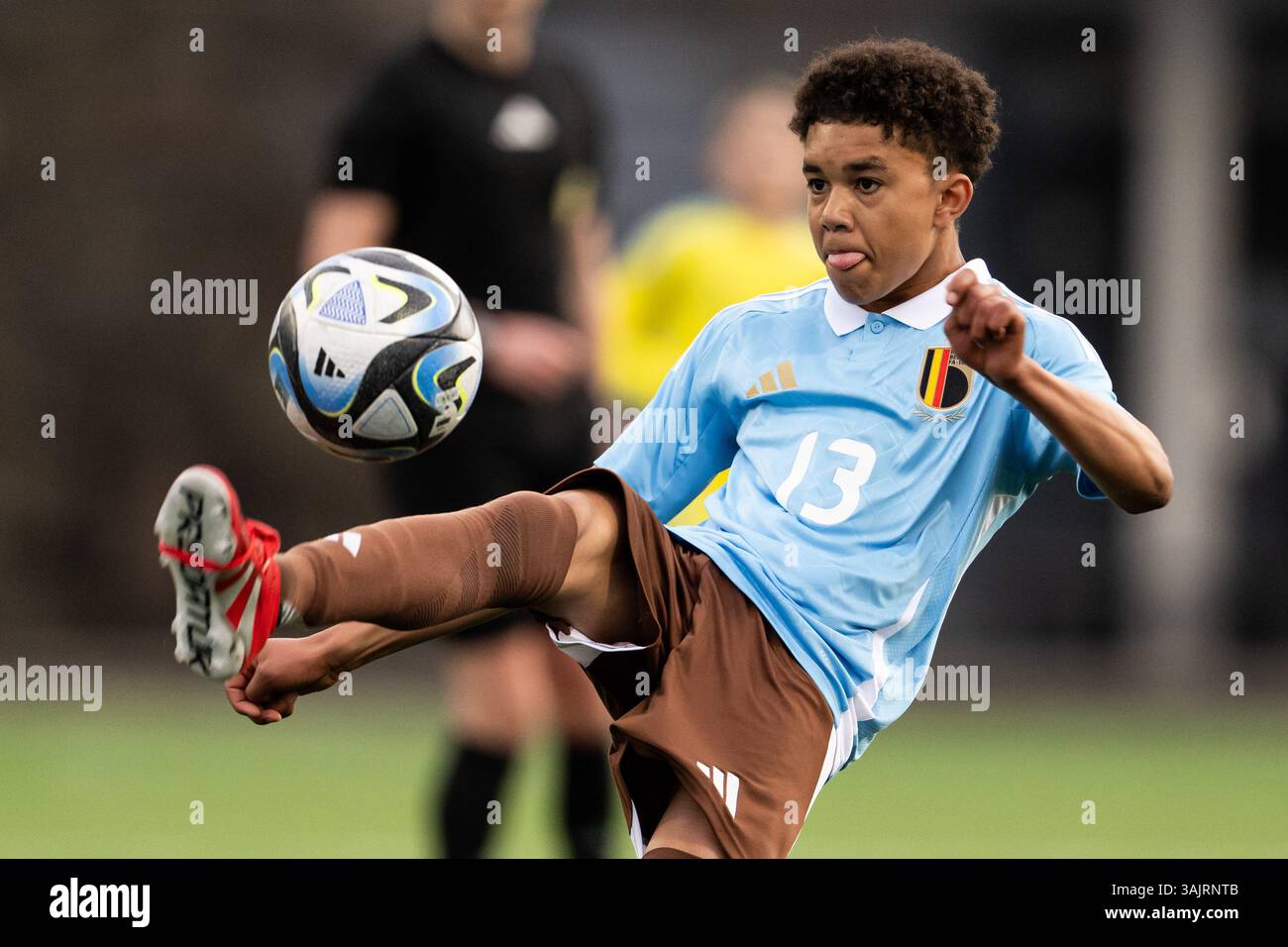 Femi Siwoku of, Belgium. , . during the under-17 Future team tournament ...