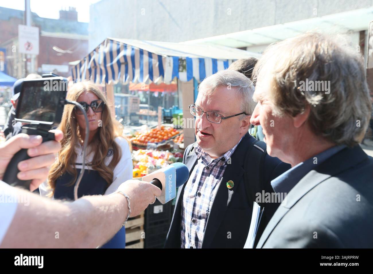 Dublin, Ireland - 11th April 2025 - Sinn Fein Councillor Micheal Mac ...