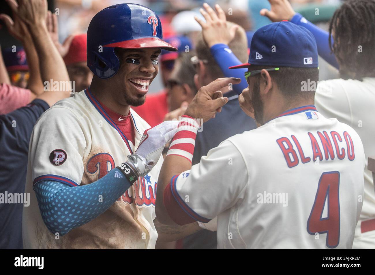 July 23, 2017: Philadelphia Phillies right fielder Nick Williams (5 ...