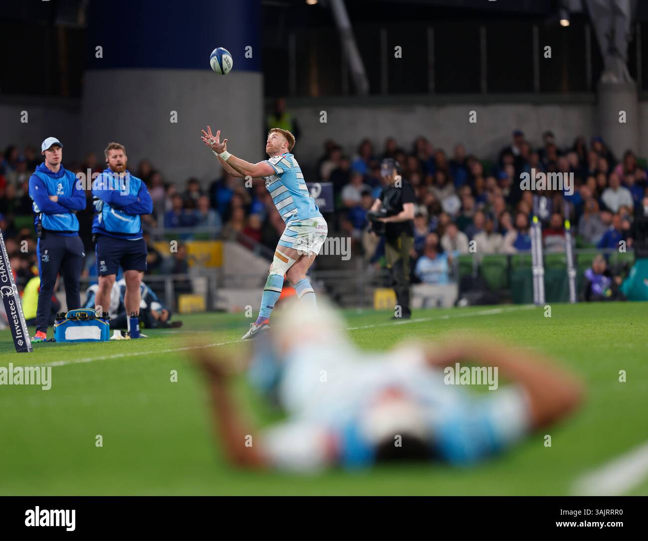 Aviva Stadium, Dublin, Ireland. 11th Apr, 2025. Investec Champions Cup ...