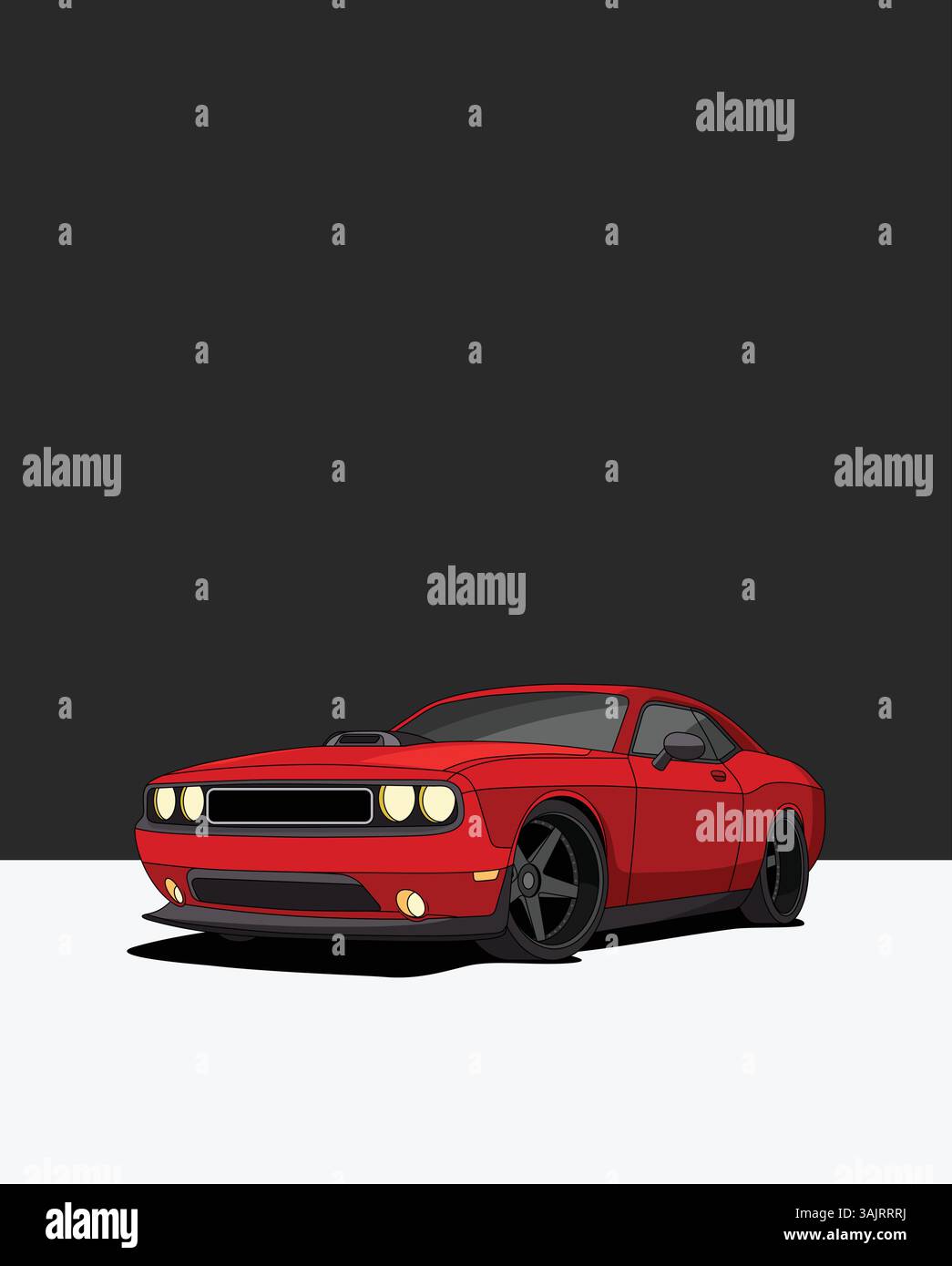 United States, 2008-2023: Dodge Challenger. American muscle car Stock ...