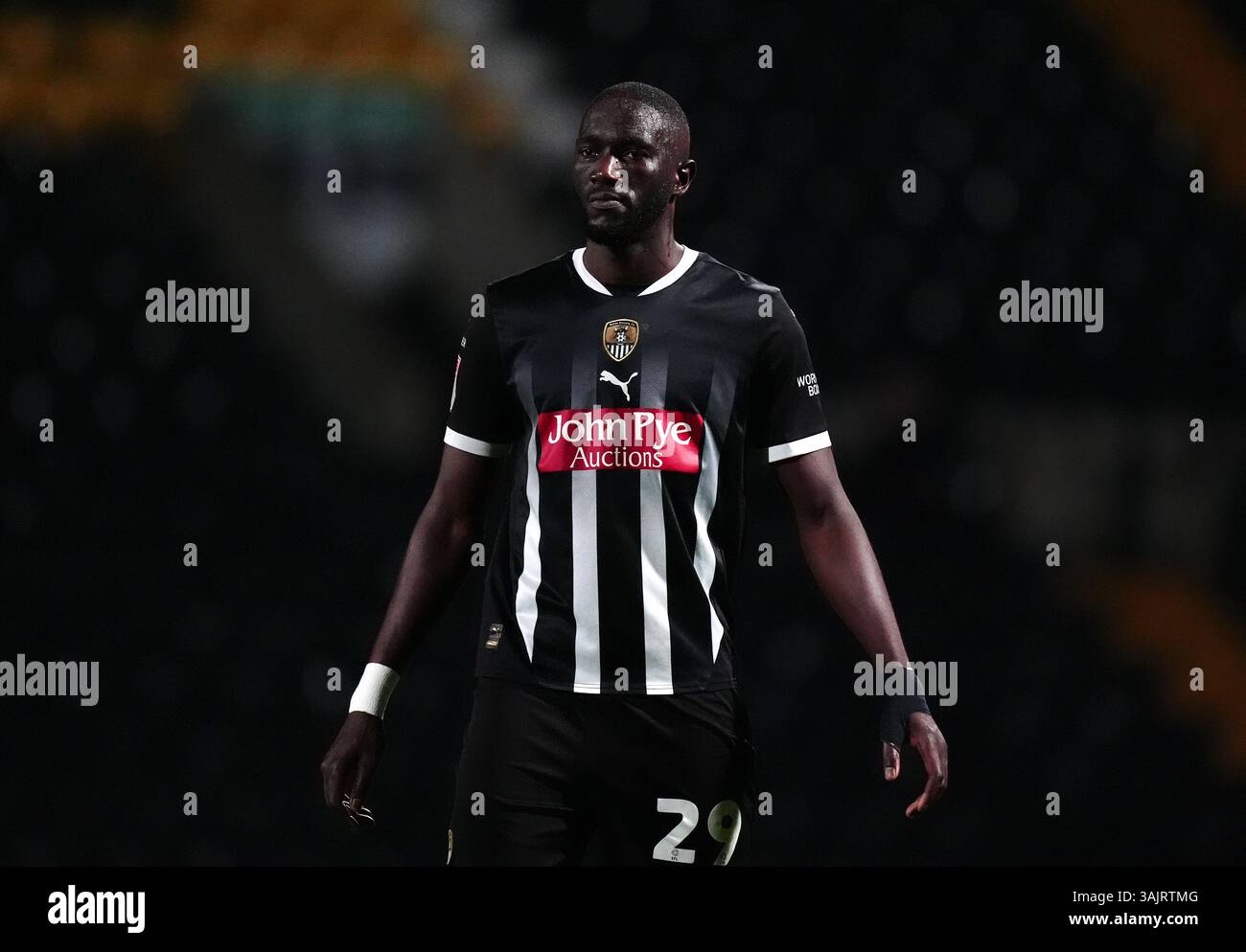 Notts County's Alassana Jatta during the Sky Bet League Two match at ...
