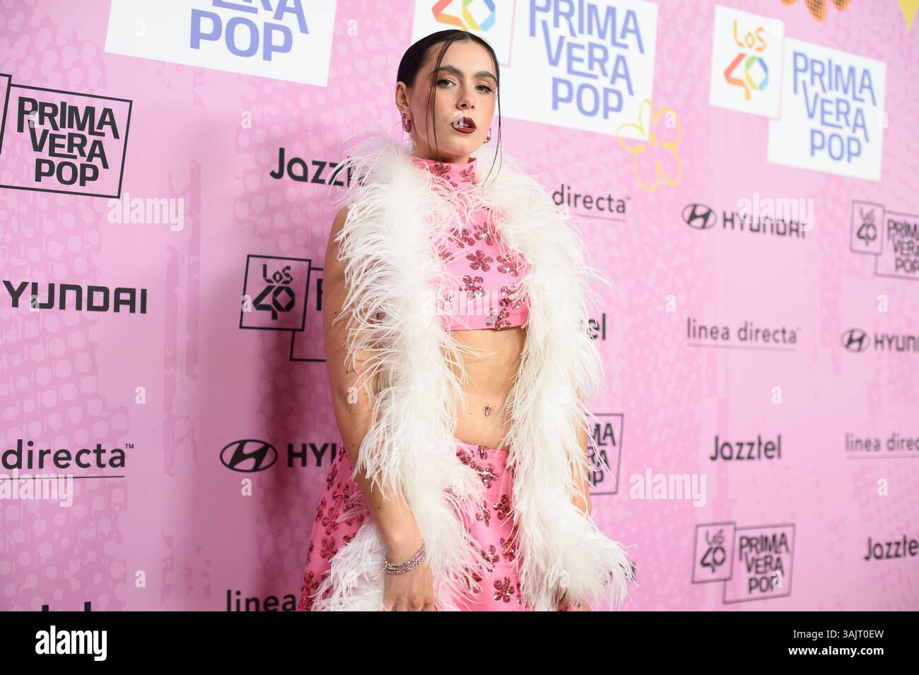 Madrid, Spain. 11th Apr, 2025. Chiara Oliver during at LOS40 Primavera ...