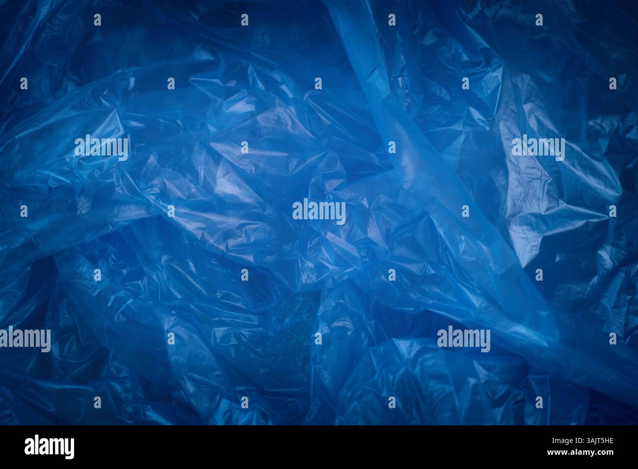 Plastic blue bag hi-res stock photography and images - Alamy
