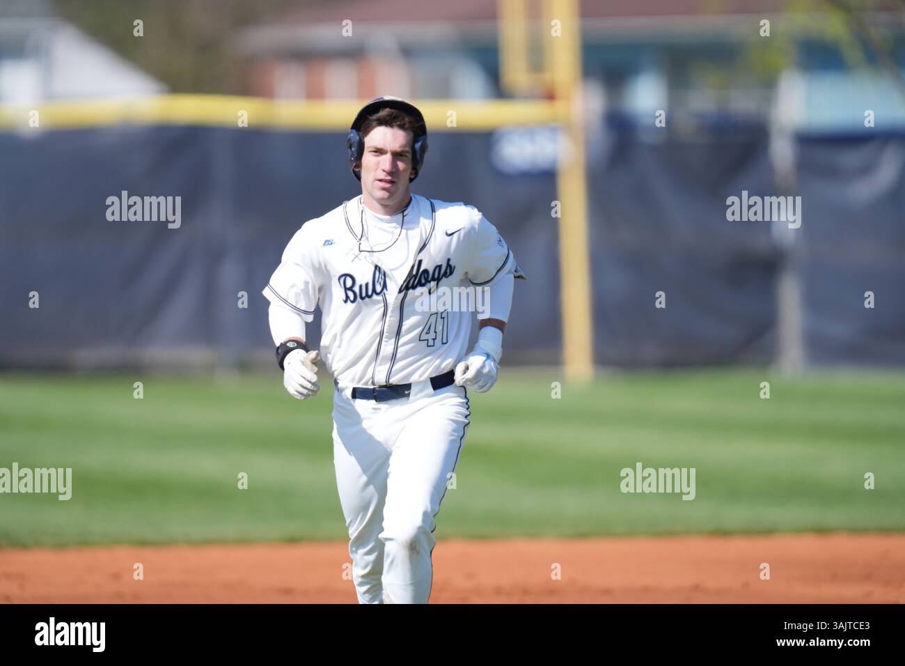 Butler pitcher Jack Bello (41) in action as Villanova played Butler ...