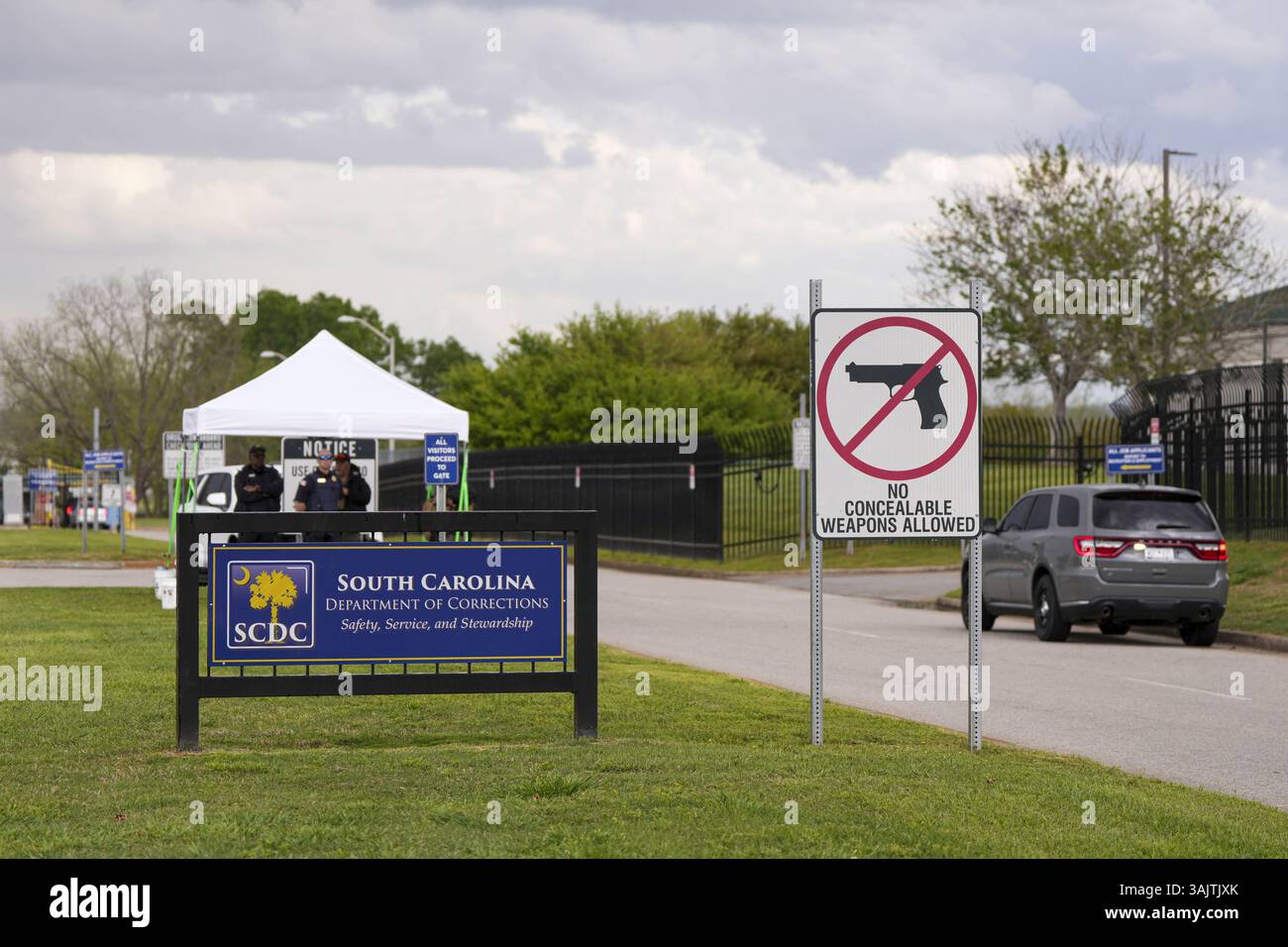 The South Carolina Department of Corrections is seen prior the ...