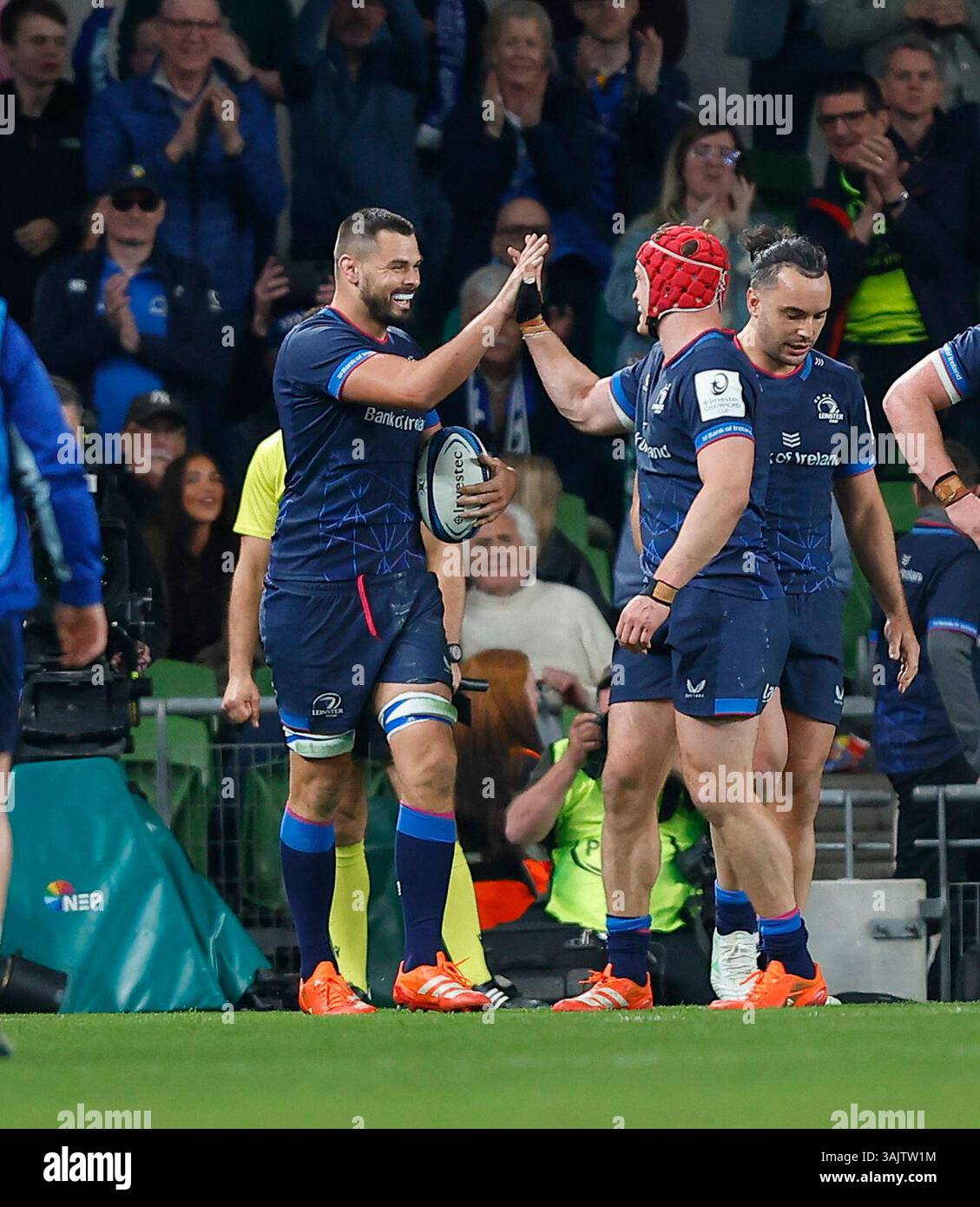 Aviva Stadium, Dublin, Ireland. 11th Apr, 2025. Investec Champions Cup ...