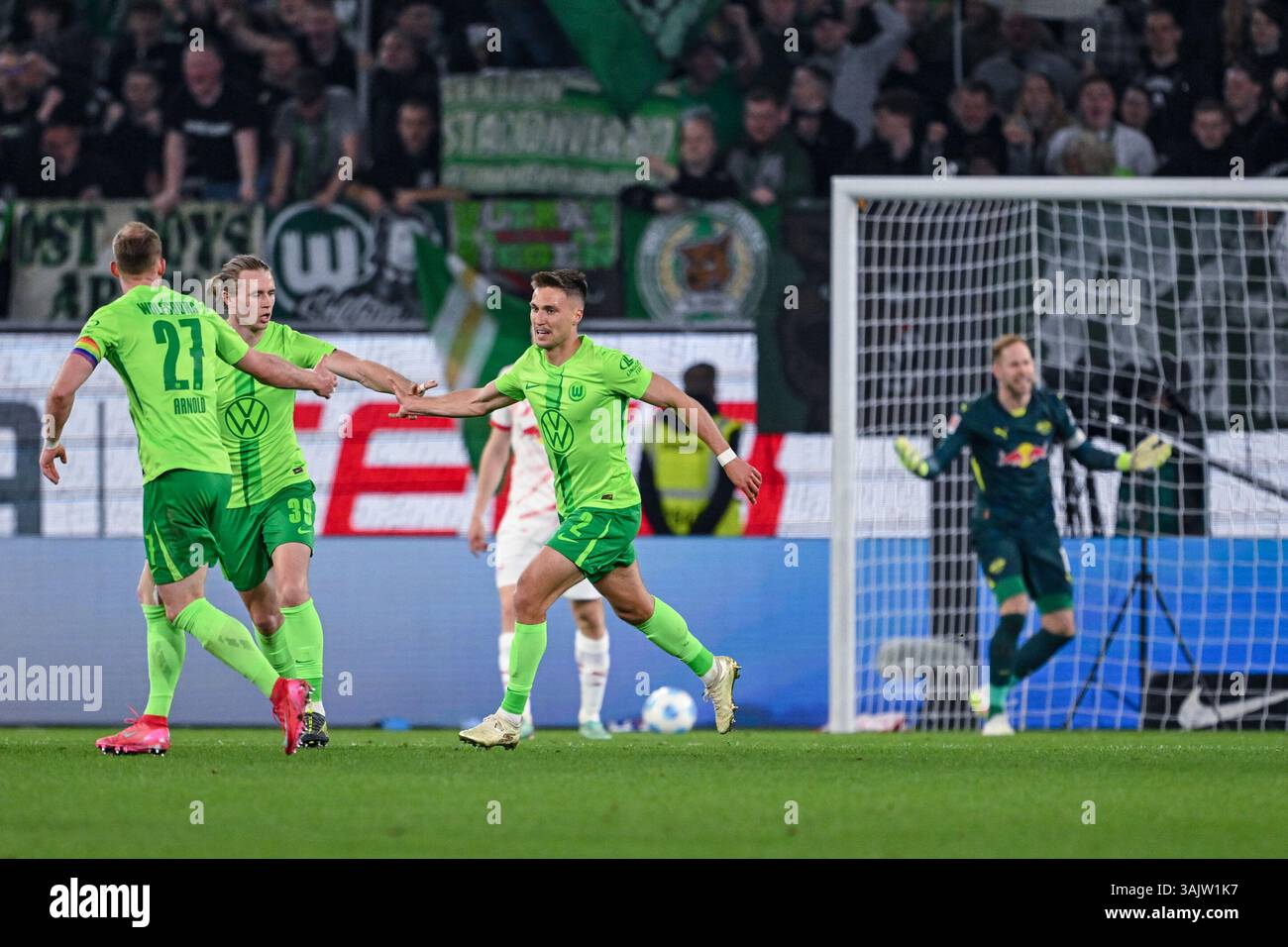11.04.2025, Fussball, Bundesliga, 29. Spieltag Saison 2024/2025, VfL ...