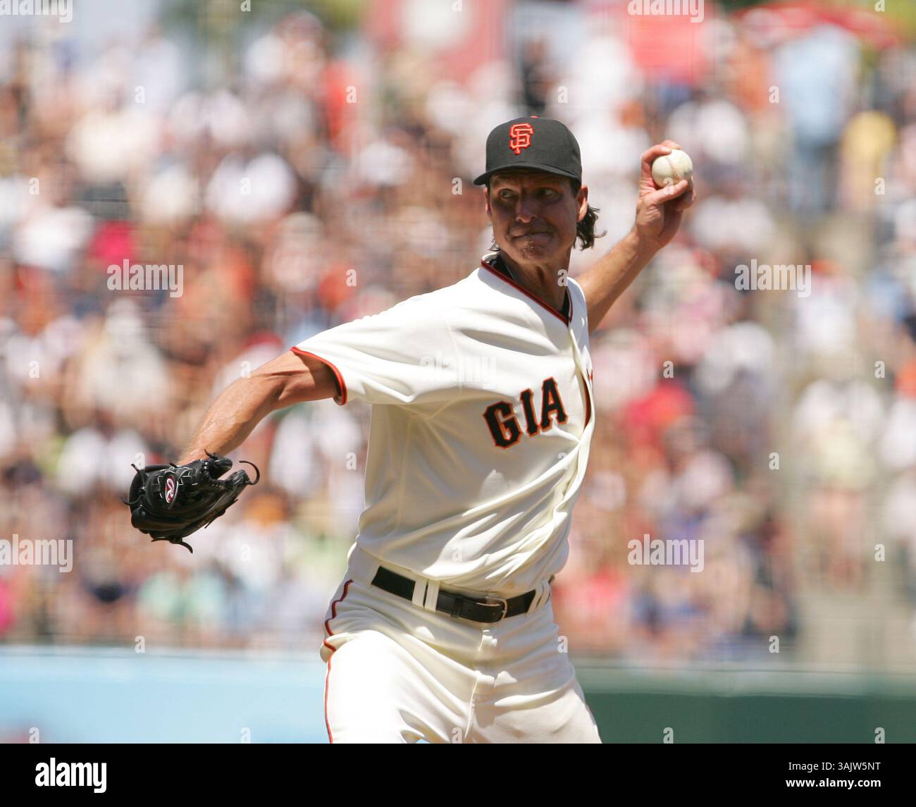 May 16,2009: San Francisco Giants Starting pitcher Randy Johnson #51 in ...
