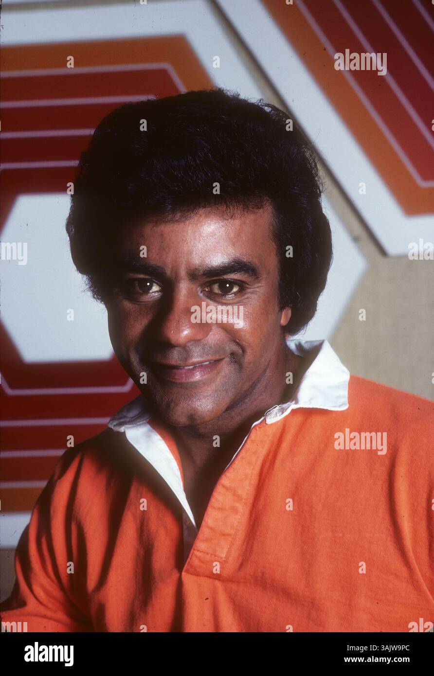Jul 01, 1981 - Los Angeles, California, USA - Singer JOHNNY MATHIS at ...