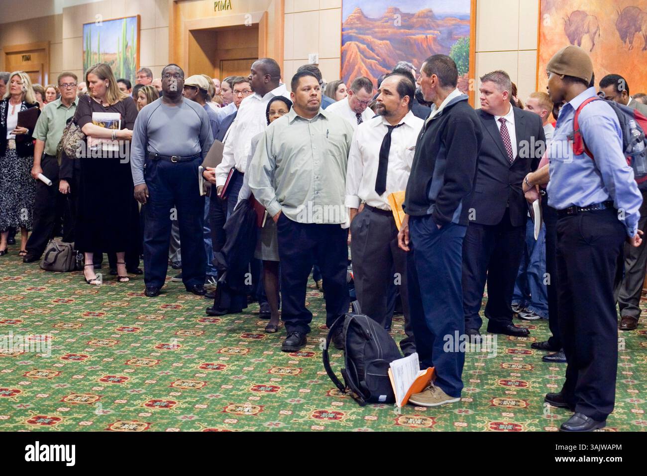 Job fair usa 2008 hi-res stock photography and images - Alamy