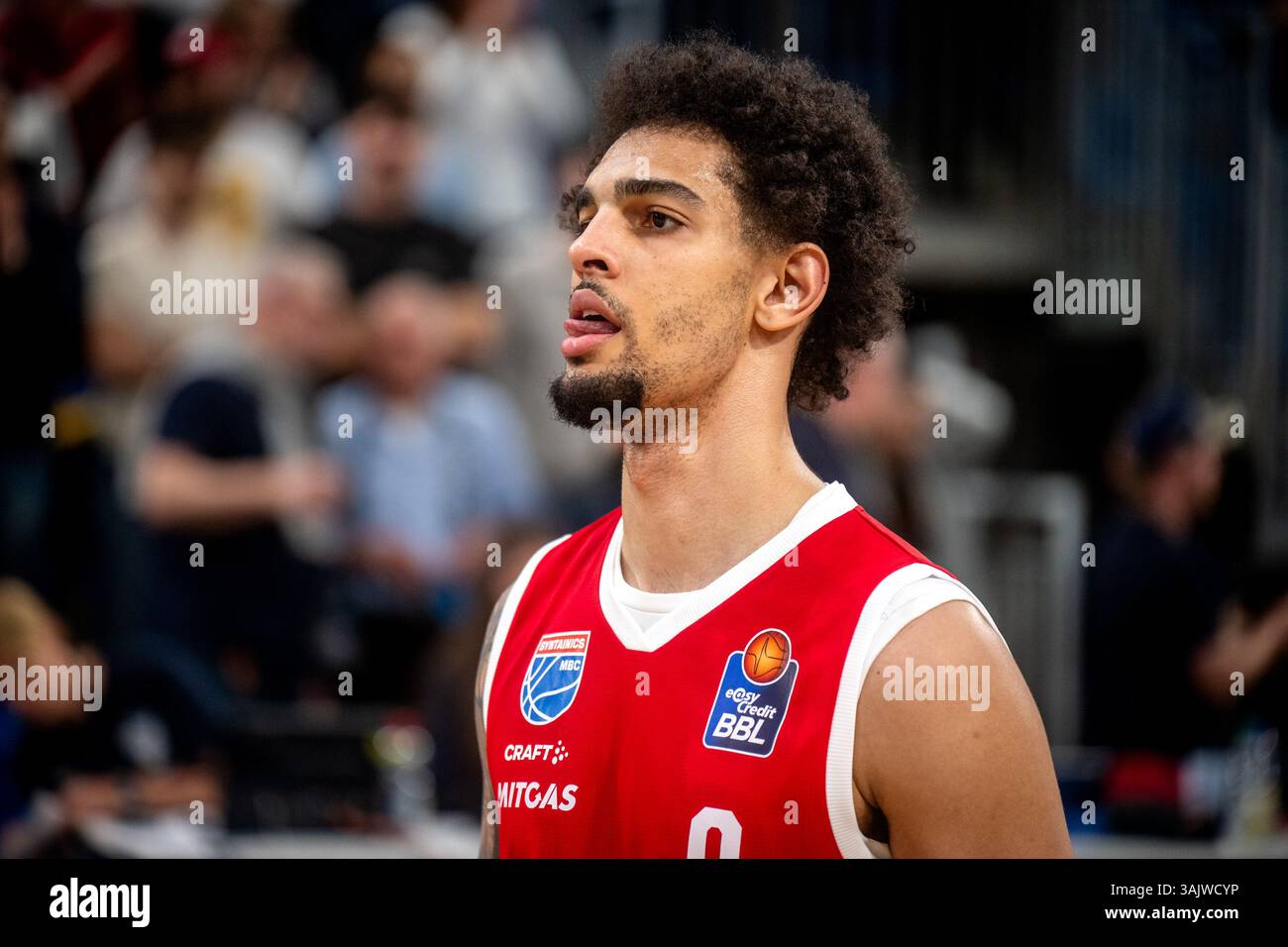 Entt?uschte Spieler des MBC nach der Niederlage gegen Heidelberg ...