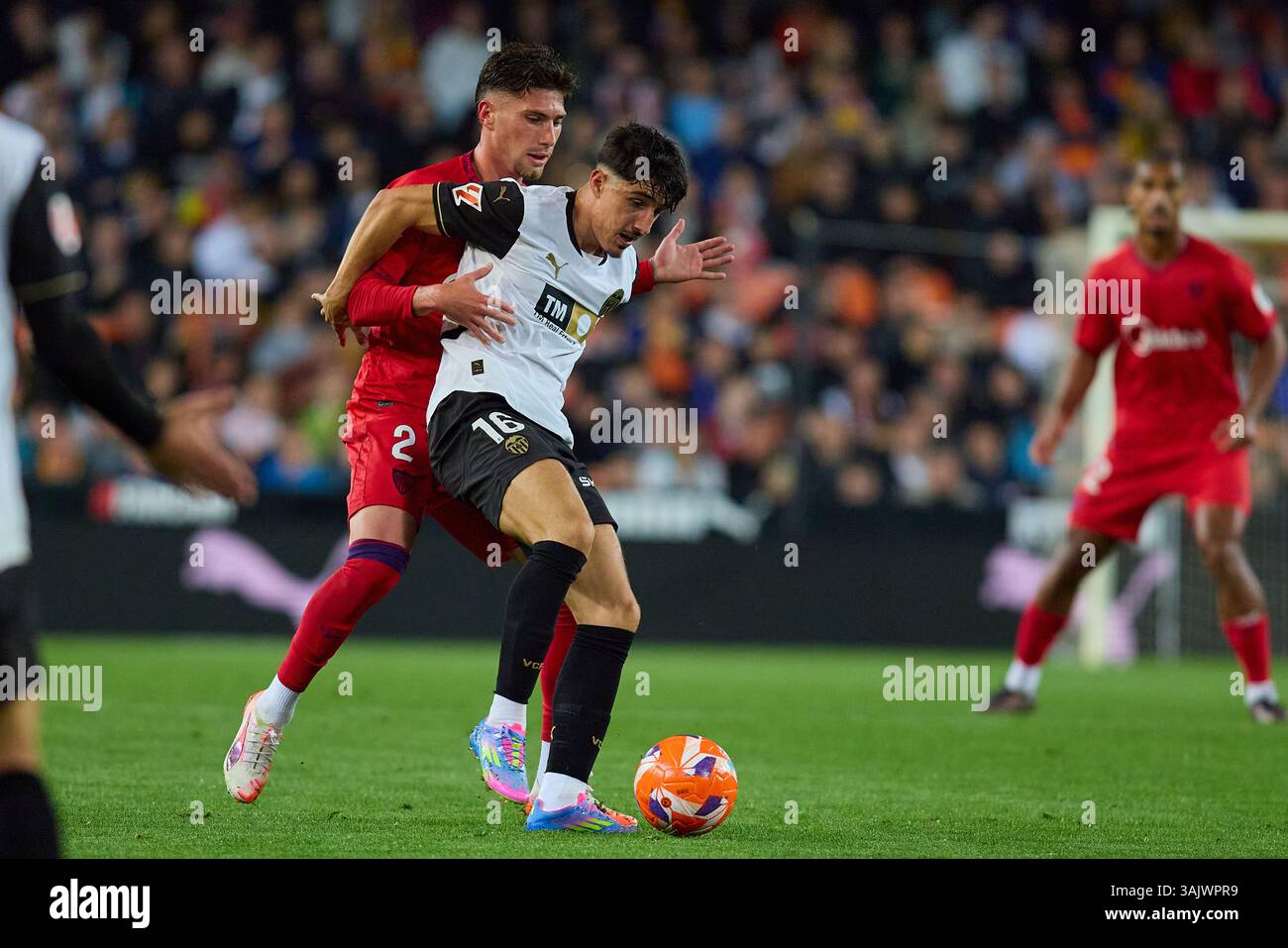 Valencia, Spain. 11th Apr, 2025. VALENCIA, SPAIN - APRIL 11: Jose Angel ...