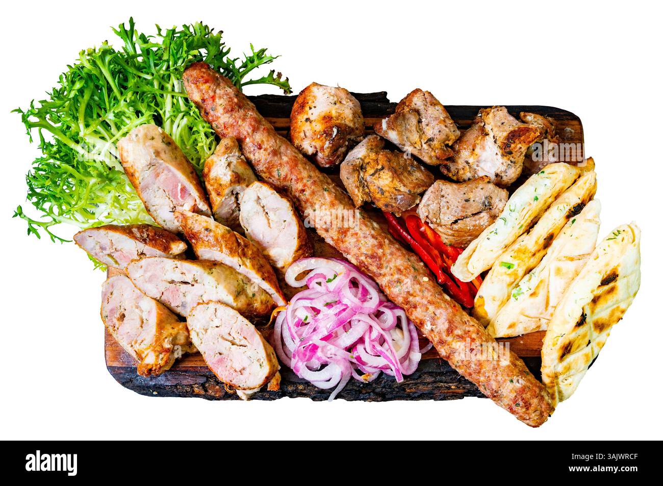 Gourmet dish showcases grilled Cut Out Stock Images & Pictures - Alamy