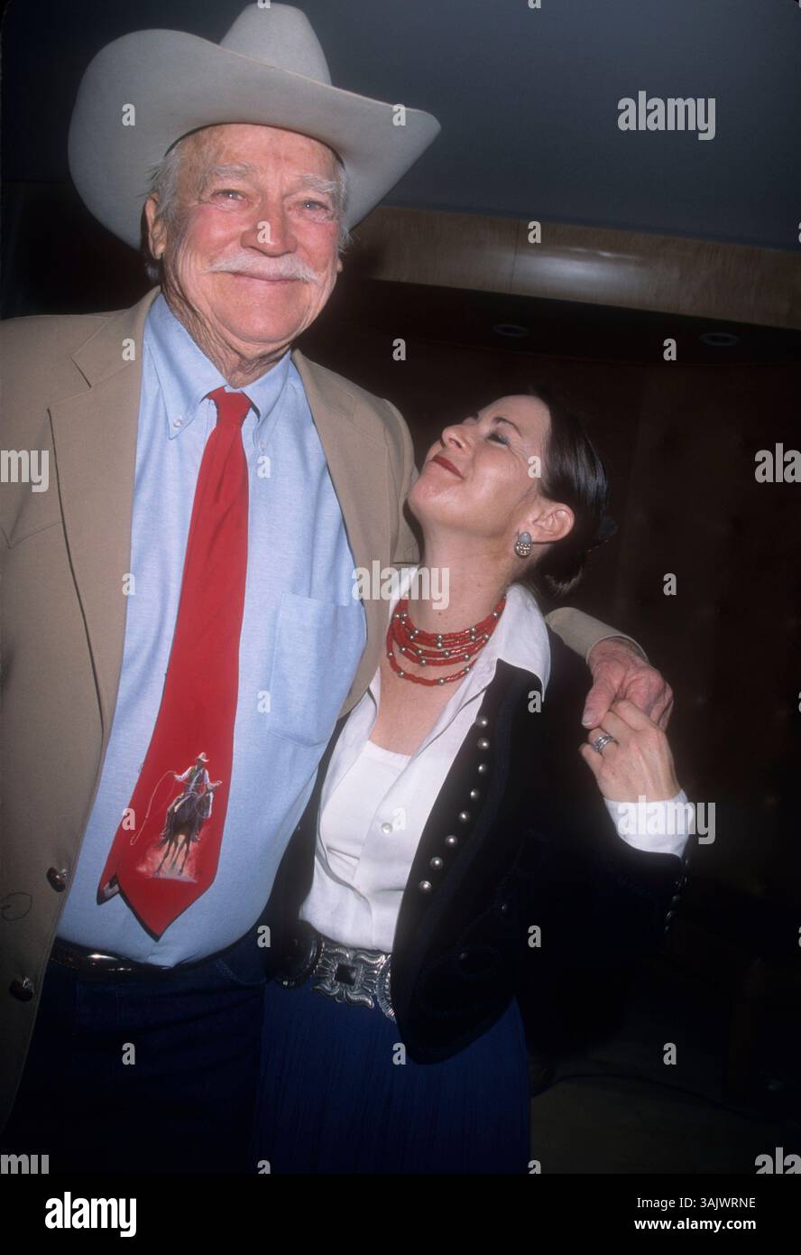 May 08, 1999 - Beverly Hills, CA, USA - RICHARD W. FARNSWORTH with ...