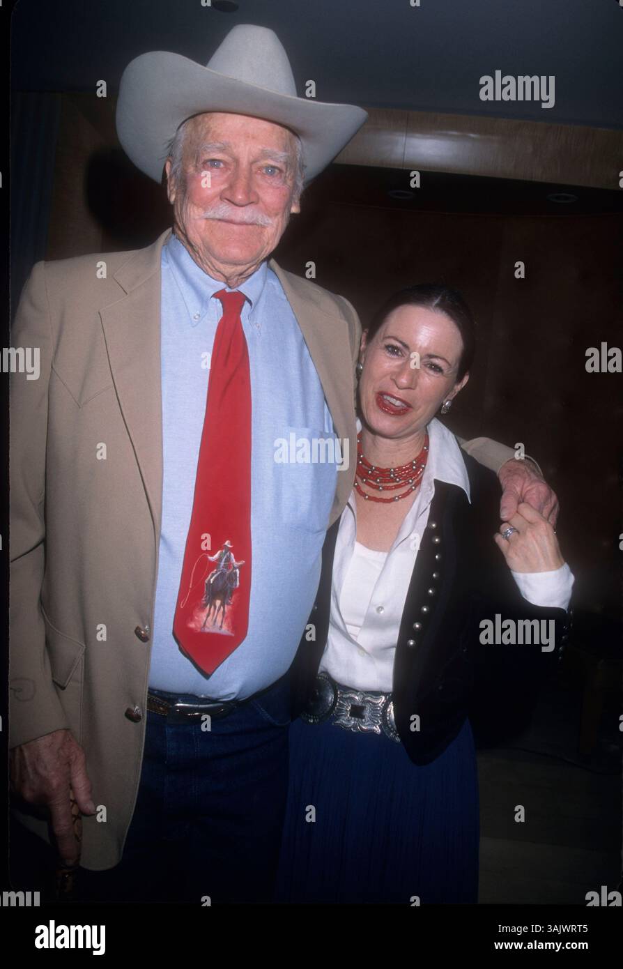 May 08, 1999 - Beverly Hills, CA, USA - RICHARD W. FARNSWORTH with ...