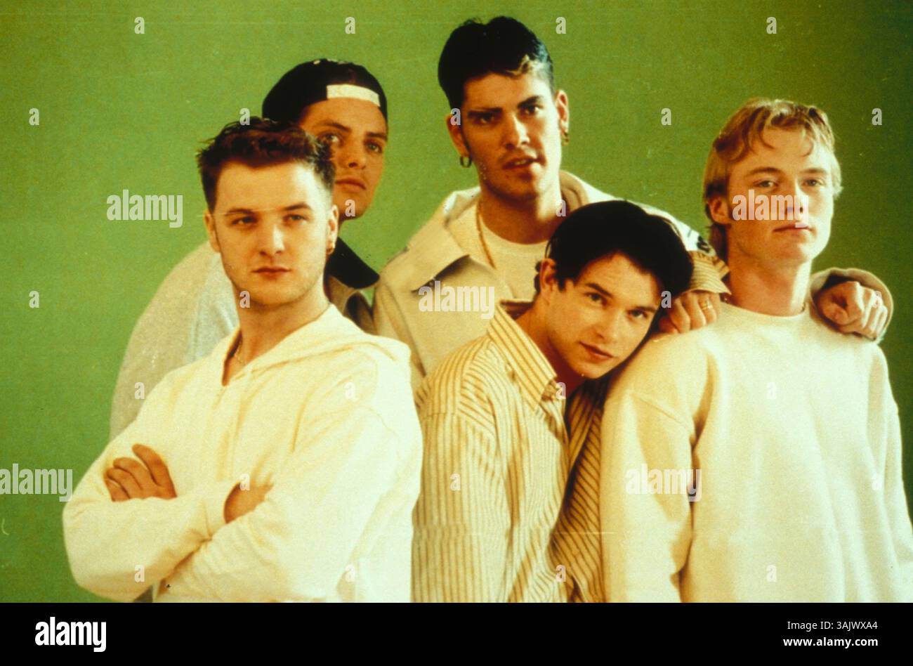 '' BOYZONE '' 1992. STEVEGATLEYRETRO.RONAN KEATING with MIKEY GRAHAM ...