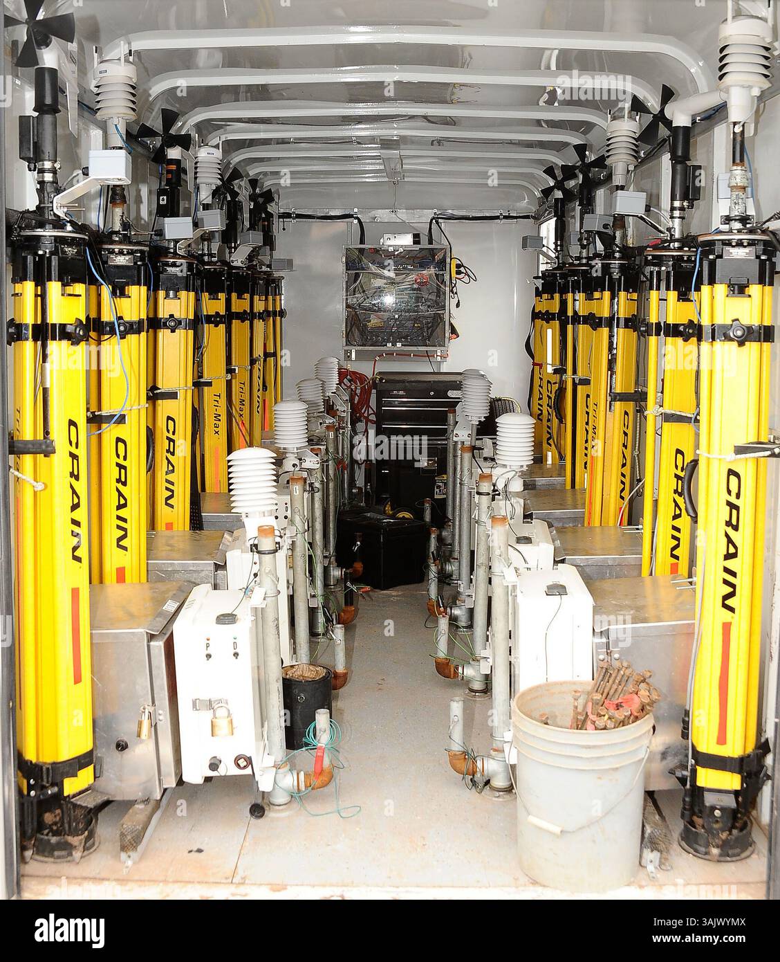 May 08, 2009 - Norman, Oklahoma, USA - Sticknets probes on display during the 2009 Vortex2 ...