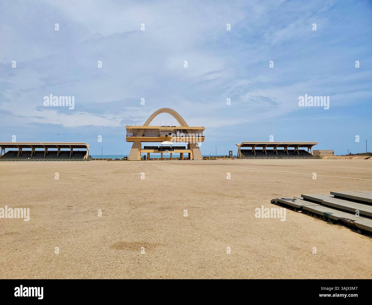 Black Star Square Accra Ghana shot in daylight Stock Photo - Alamy