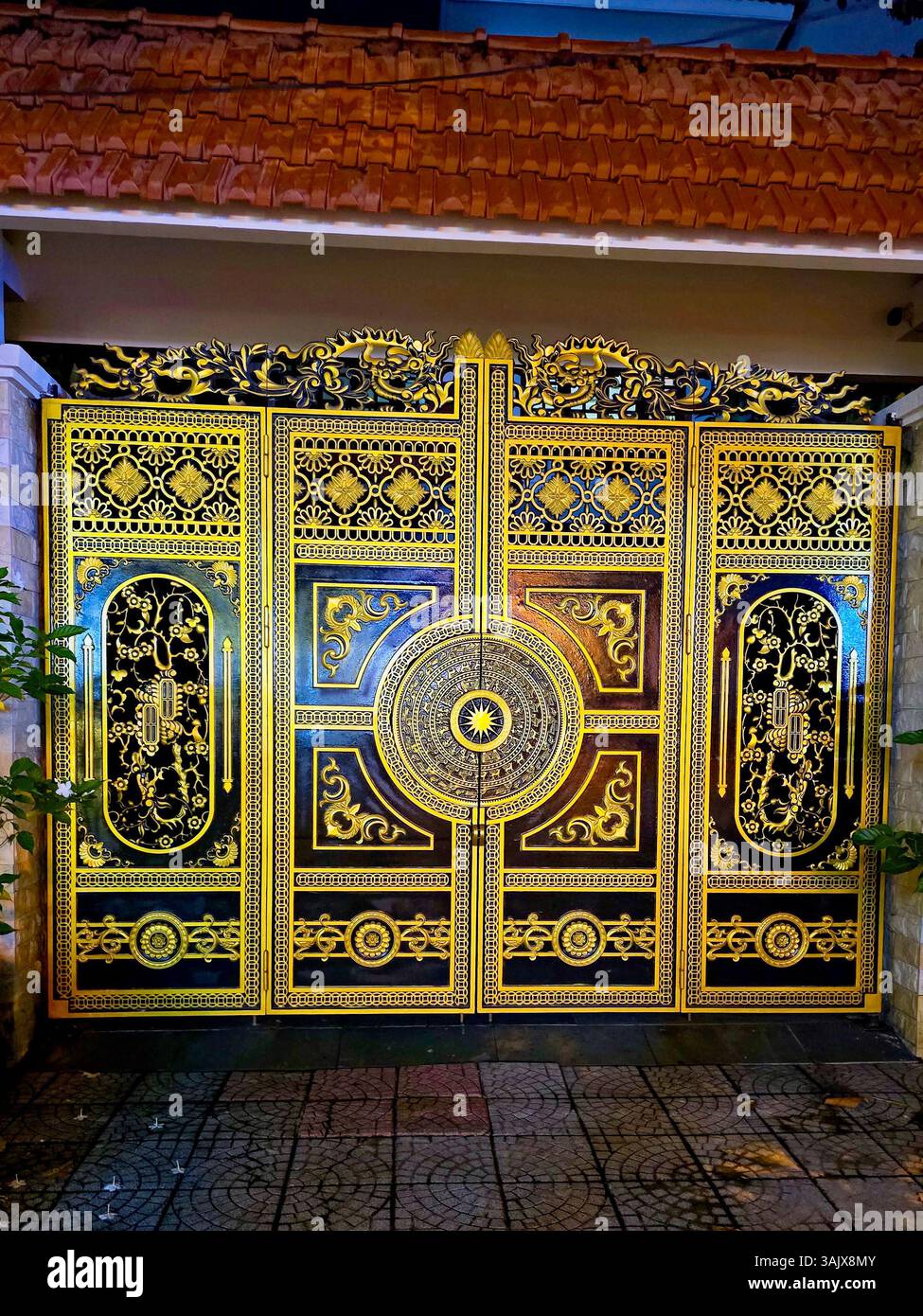Main Gate Design, Da Nang, Vietnam Stock Photo - Alamy